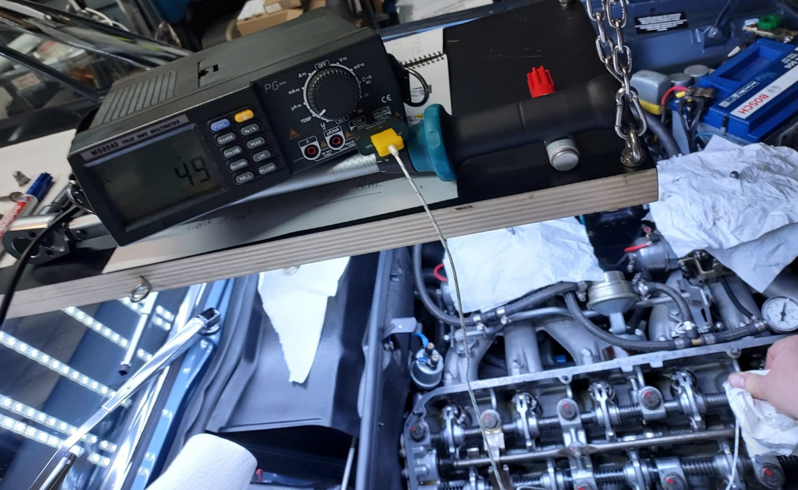 LAN my renewed engine M30B30 Running in process | BMW E9 Coupe ...