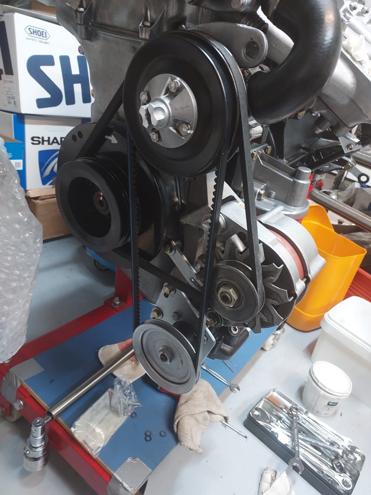 LAN my renewed engine M30B30 Running in process | BMW E9 Coupe ...