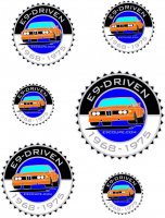 E9 logo stickers (decals) | BMW E9 Coupe Discussion Forum